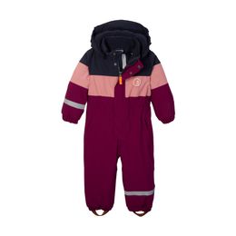Overall "FIW 39 MNS ONPC", Jungen, Gr. 110/116, Normalgr&ouml;&szlig;en, lila (beere), Obermaterial: 100% Polyester;Futter: 100% Polyester;F&uuml;llung: 100% Polyester, FIRST INSTINCT BY Killtec, Overalls Overall, Wasserdichter Skioverall mit Fleece, Kinnschutz und Reflexelementen