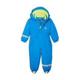Overall "FIW 39 MNS ONPC", Kinder, Gr. 110/116, blau (himmelblau), Oberstoff: 100% Polyester, Futter: 100% Polyester, Füllung: 100% Polyester, FIRST INSTINCT BY Killtec, Sportlich, Overalls, Wasserdichter Skioverall mit Fleece, Kinnschutz und Reflexelementen