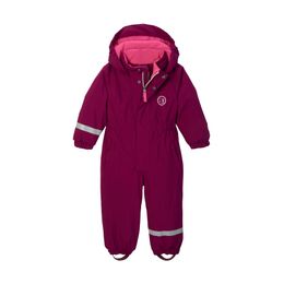 Overall "FIW 39 MNS ONPC", Jungen, Gr. 122/128, Normalgrößen, lila (orchidee), Obermaterial: 100% Polyester;Futter: 100% Polyester;Füllung: 100% Polyester, FIRST INSTINCT BY Killtec, Overalls Overall, Wasserdichter Skioverall mit Fleece, Kinnschutz und Reflexelementen