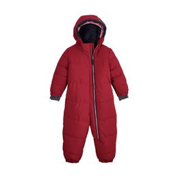 Overall "FIOW 20 MNS QLTD ONPC", Kinder, Gr. 110/116, pink (fuchsia), Oberstoff: 100% Polyester, Futter: 100% Polyester, Wattierung: 100% Polyester, FIRST INSTINCT BY Killtec, Sportlich, Overalls, Steppoverall mit Kapuze, 10.000 mm Wassersäule, Teddyfell innen