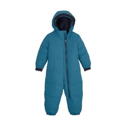 Overall "FIOW 20 MNS QLTD ONPC", Kinder, Gr. 86/92, blau (ocean), Oberstoff: 100% Polyester, Futter: 100% Polyester, Wattierung: 100% Polyester, FIRST INSTINCT BY Killtec, Overalls, Steppoverall mit Kapuze, 10.000 mm Wassersäule, Teddyfell innen