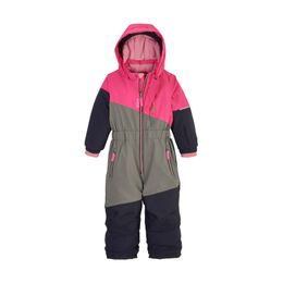Overall "FISW 27 MNS ONPC", Kinder, Gr. 86/92, pink (fuchsia), Oberstoff: 100% Polyester, Futter: 100% Polyester, Wattierung: 100% Polyester, FIRST INSTINCT BY Killtec, Overalls, Wasserdichter Skioverall mit Grow-Up-Funktion und Kinnschutz