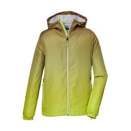 Funktionsjacke Killtec "KOS 118 MN JCKT", Herren, Gr. L, grün (moosgrün), Oberstoff: 100% Polyester, Futter: 100% Polyester, Jacken, Leichte, wasserabweisende Sommerjacke mit Farbverlauf
