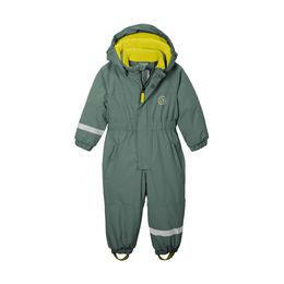 Overall "FIW 39 MNS ONPC", Jungen, Gr. 110/116, Normalgrößen, grün (waldmeister), Obermaterial: 100% Polyester;Futter: 100% Polyester;Füllung: 100% Polyester, FIRST INSTINCT BY Killtec, Overalls Overall, Wasserdichter Skioverall mit Fleece, Kinnschutz und Reflexelementen