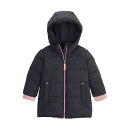 Steppmantel "FIOW 16 MNS QLTD CT", Kinder, Gr. 86/92, blau (navy), Oberstoff: 100% Polyester, Futter: 100% Polyester, Wattierung: 100% Polyester, FIRST INSTINCT BY Killtec, Mäntel, Steppmantel mit Kapuze, 10.000 mm Wassersäule, reflektierend