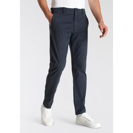 Levi's Chinohose LEVI'S "Chino Taper", Herren, Gr. 32, Länge 30, blau (navy), Web, Obermaterial: 98% Baumwolle, 2% Elasthan, gerade, unten schmal knöchellang, Hosen Chinohose, mit optimalem Stretchanteil