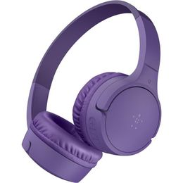 Belkin Soundform Mini BT On-Ear Kinderk. USB-C lila AUD002hqPUV3