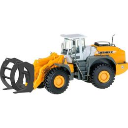 Herpa 306843 H0 Baufahrzeug Modell Liebherr Radlader L 580 Loghandler