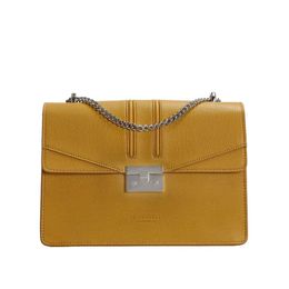 Seidenfelt Roros Big - Schultertasche 28 cm (oxblood/gold) in mustard | Gr.: onesize