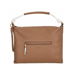 Liu Jo Sanura Hobo - Schultertasche M 38 cm (black) in teddy | Gr.: onesize