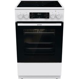 Gorenje Elektro-Standherd &raquo;GECS5C70WA&laquo; mit 1-fach-Teleskopauszug Aqua Clean Knusprig genie&szlig;en &ndash; ganz ohne Extra-Kalorien - dank AirFry-Funktion...