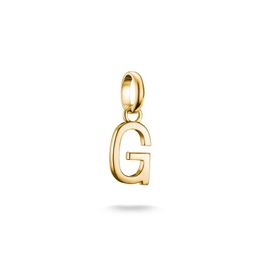 Thomas Sabo Charm Buchstabe »Charm Alphabet/Buchstabe - Connect« gelbgoldfarben Charm Alphabet A-Z – Connect