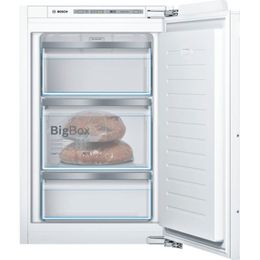 Bosch Einbaugefrierschrank 6 &raquo;GIV21AFE0&laquo; 87, 4 cm hoch 55, 8 cm breit wei&szlig; LowFrost: seltener abtauen durch reduzierte Eisbildung &ndash; das spart...