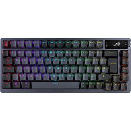ASUS Gaming-Tastatur &raquo;ROG Azoth DE&laquo; () schwarz Verbessertes Tipperlebnis: Vorgeschmierte Tastaturstabilisatoren erzeugen weniger Reibung f&uuml;r einen...