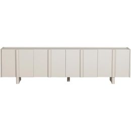 Woood Lowboard »Nook TV-Kommode« mit viel Stauraum, H 53 cm x B 200 cm Beige Kommode mit kreativen Styling
