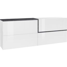 Inosign Sideboard &raquo;Zet&laquo; Breite 210 cm wei&szlig; FSC -zertifizierter Holzwerkstoff