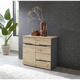 Innostyle Kommode »Memphis« Breite 90 cm Artisan Eiche