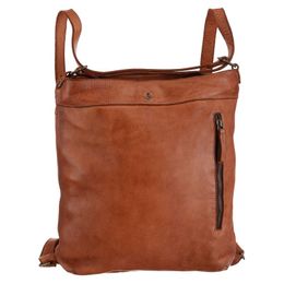 Harbour 2nd Cityrucksack »Nora« Freizeitrucksack Arbeitsrucksack, auch als Tasche tragbar charming cognac B/H/T: 32 cm x 34 cm x 7 cm B/H/T: 32 cm...