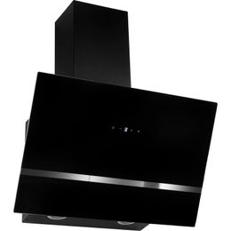 respekta Kopffreihaube &raquo;CH 24060 SAM&laquo; 60 cm, 3 Leistungsstufen, LED-Beleuchtung, Ab- und Umluftf&auml;hig schwarz Glasschirm