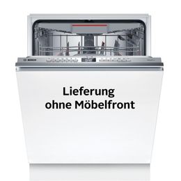 Bosch vollintegrierbarer Geschirrspüler Serie 4 »SMV4ECX32E« 14 Maßgedecke weiß Extra Clean Zone: besonders gründliche Reinigung im Oberkorb.