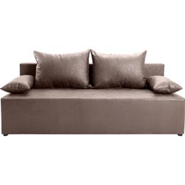 exxpo - SOFA FASHION Schlafsofa »exxpo Tabou, Sofabett mit tollen Optionen« Bettfunktion, Bettkasten, wahlweise mit Liftbettfunktion und Federkern...