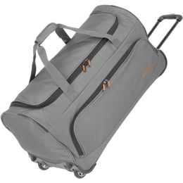 Travelite Reisetasche &raquo;Basics Fresh, 71 cm, schwarz&laquo; Duffle Bag Reisegep&auml;ck Reisebag mit Rollen Anthrazit