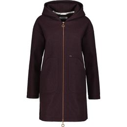 ALIFE & KICKIN Winterjacke »Damen LilithAK J« aubergine melange S S Stilsicher! LilithAK J die zeitlose lange Damenwinterjacke von alife and kickin