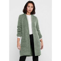 Only Longstrickjacke &raquo;ONLJADE L/S CARDIGAN KNT NOOS&laquo; col. granite green melang L L Langer Cardigan von Only
