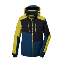 Killtec Skijacke »KSW 70 MN SKI JCKT« Wasserdichte, atmungsaktive Herrenjacke mit Schneefang und Taschen limette XL XL Herren Funktionsjacke mit...