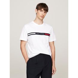 Tommy Hilfiger T-Shirt »HILFIGER CHEST INSERT TEE« White XL XL Rundhalsshirt von Tommy Hilfiger