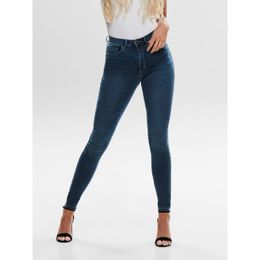 Only High-waist-Jeans »ONLROYAL« dark blue denim S (36) - Länge 30 Länge 30 S (36) Schmale Beinform betont die Beine für einen modernen, stylischen...