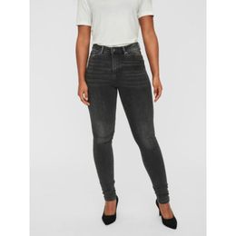 Véro Moda VERO MODA Skinny-fit-Jeans »VMSOPHIA HR SKINNY JEANS AM203 NOOS« Dark Grey Denim XL (42) - Länge 32 Länge 32 XL (42) Skinny-fit-Jeans formt eine...