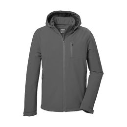 Killtec Softshelljacke &raquo;KOW 92 MN SFTSHLL JCKT&laquo; Wasser- und windabweisend, atmungsaktiv, abnehmbare Kapuze schwarz L L Softshelljacke mit...