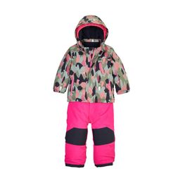 FIRST INSTINCT BY Killtec Skianzug »FISW 32 MNS JCKT AND PNTS« 3-in-1 Skioverall, Camouflage, reflektierend, wasser- und winddicht hellpink 122/128...