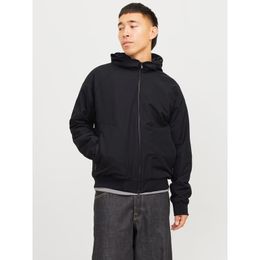 Jack & Jones JACK & JONES Bomberjacke »JJEPERFECT BOMBER NOOS« mit Kapuze mit Kapuze Black XL XL Bomberjacke von Jack & Jones