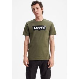 Levi's LEVI'S T-Shirt »Batwing Logo Tee« mit Logo-Front-Print HM SSNL TECH OLIVE N L L Der Retro-Klassiker von Levi's