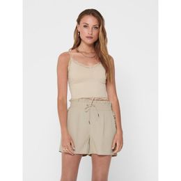 Only Spitzentop &raquo;ONLVICKY LACE SEAMLESS CROPPED TOP&laquo; Peach Taffy L L Trendy Cropped Top von Only
