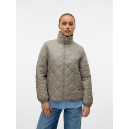 Véro Moda VERO MODA Steppjacke »VMSKYLAR SHORT JACKET GA NOOS« ohne Kapuze Moon Rock L L Steppjacke von Vero Moda