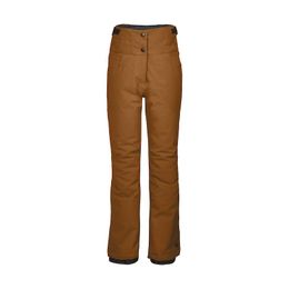 Killtec Skihose &raquo;KSW 343 GRLS SKI PNTS&laquo; Wasserdichte, atmungsaktive Skilatzhose mit verstellbarer Taille braun 164 - Normalgr&ouml;&szlig;en Normalgr&ouml;&szlig;en 164...