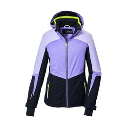 Killtec Skijacke &raquo;KSW 66 WMN SKI JCKT&laquo; Damen Skijacke: wasserdicht, atmungsaktiv, Colourblock Design lavendel 46 46 Skijacke mit abzippbarer Kapuze...
