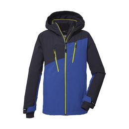 Killtec Skijacke »KSW 173 BYS SKI JCKT« Wasserdichte Kids-Winterjacke mit Fleece, Schneefang, vielen Taschen schwarz 152 152 Kinder Winterjacke mit...