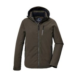 G.I.G.A. by Killtec G.I.G.A. DX BY KILLTEC Funktionsjacke &raquo;GW 64 MN JCKT&laquo; Wasserfeste, atmungsaktive Winterjacke mit verstellbarer Kapuze dunkelgr&uuml;n XXL XXL Herren...