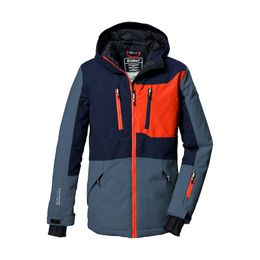 Killtec Skijacke »KSW 397 BYS SKI JCKT« Stylische, wasserdichte Skijacke mit 10.000 mm Wassersäule navy 128 128 Jungen Skijacke mit Kapuze und...