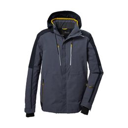 Killtec Skijacke »KSW 69 MN SKI JCKT« Atmungsaktive, wasserdichte Skijacke mit abnehmbarer Kapuze marine XL XL Skijacke mit abzippbarer Kapuze und...