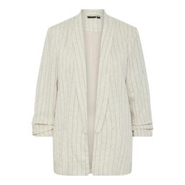 Pieces Longblazer »PCPIA BOSELLA BLAZER WVN NOOS« mit Leinen Birch Stripes:black XS XS Modischer Blazer von Pieces