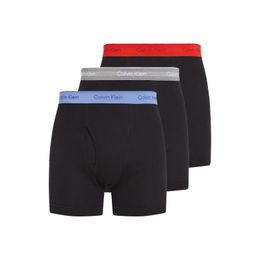 Calvin Klein Underwear Boxer »BOXER BRIEF 3PK« Packung, 3er-Pack, mit Logo-Elastikbund (3 Stück) B- GLACIER, GR HEATHER, MOLTEN WBS XL (54) XL (54)...