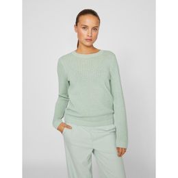 Vila Rundhalspullover &raquo;VIDALO O-NECK L/S KNIT TOP- NOOS&laquo; Silt Green S S Basic Strickpullover von Vila