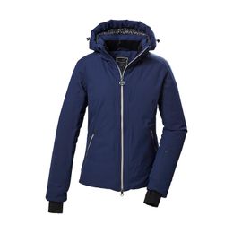 Killtec Skijacke »KSW 104 WMN SKI JCKT« Atmungsaktive, wasserdichte Damenjacke mit abnehmbarer Kapuze dunkelblau 46 46 Damen Funktionsjacke mit...