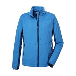 Killtec Softshelljacke &raquo;KOW 42 MN SFTSHLL JCKT&laquo; Softshelljacke: wasser- und windabweisend, fluorfreie Impr&auml;gnierung himmelblau XXL XXL Herren...