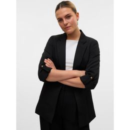 V&eacute;ro Moda VERO MODA Kurzblazer &raquo;VMGLORIA 3/4 SLIM BLAZER NOOS&laquo; Black Detail:GOLD BUTTON 40 40 Modischer Blazer von Vero Moda